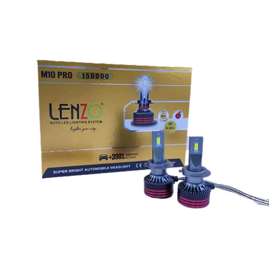 هدلایت برند lenzo مدل m10 pro gold + یک عدد SMD رایگان - تهران تیونینگ ...